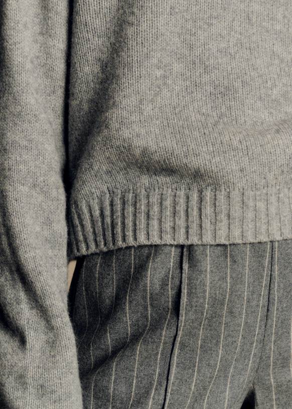 Jack Jumper - Middle Grey - Yak - Sézane