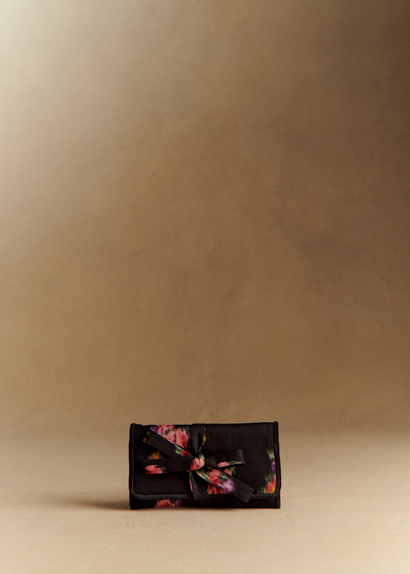 Jewelry Pouch - Souvenir Floral Print - Cotton - Octobre Éditions