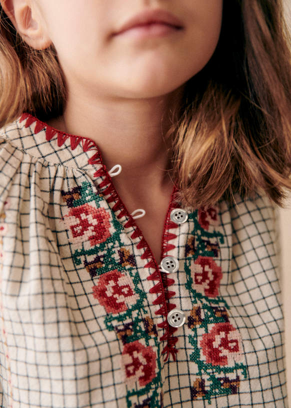Bluse Suzie - Petit Sézane x Lucia Vergara - Stickereien Clavel ...