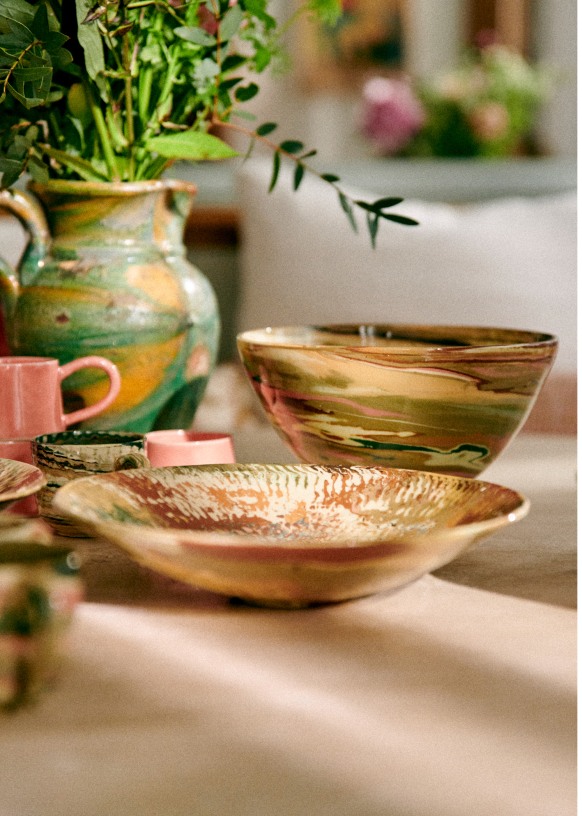 Saladeira - Florence Girod - Modelo grande - Terre Mêlée - Sézane