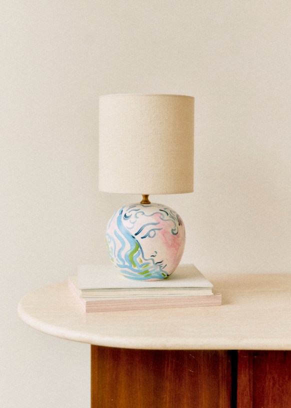 Lampe En Résidence x Jacques Merle - Au bord de l'eau - Céramique - Sézane