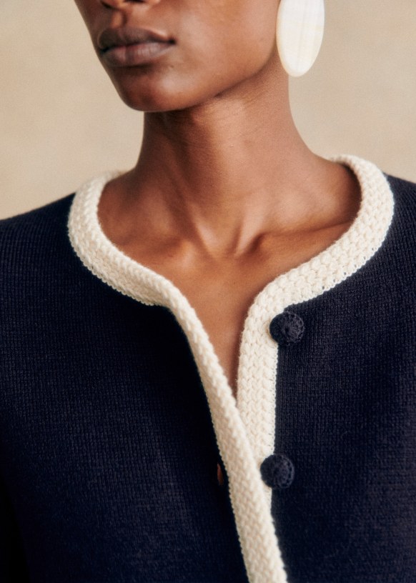 Auguste Jacket - Cream - Organic Cotton - Sézane