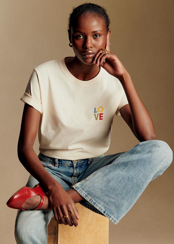 Love T-Shirt - String / Multicoloured - Organic cotton - organic ...