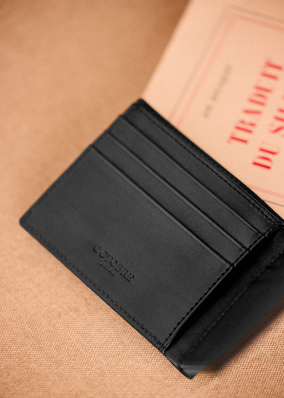 Chris Wallet - Camel - Bovine leather - Octobre Éditions