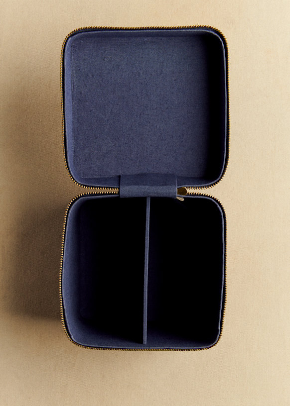 Small vanity case - Sol Embroidery - Cotton - Octobre Éditions