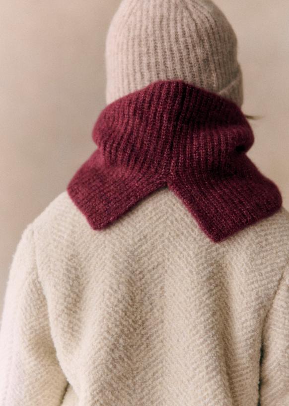 Bernie Beanie - Blush - Baby Alpaca - Sézane