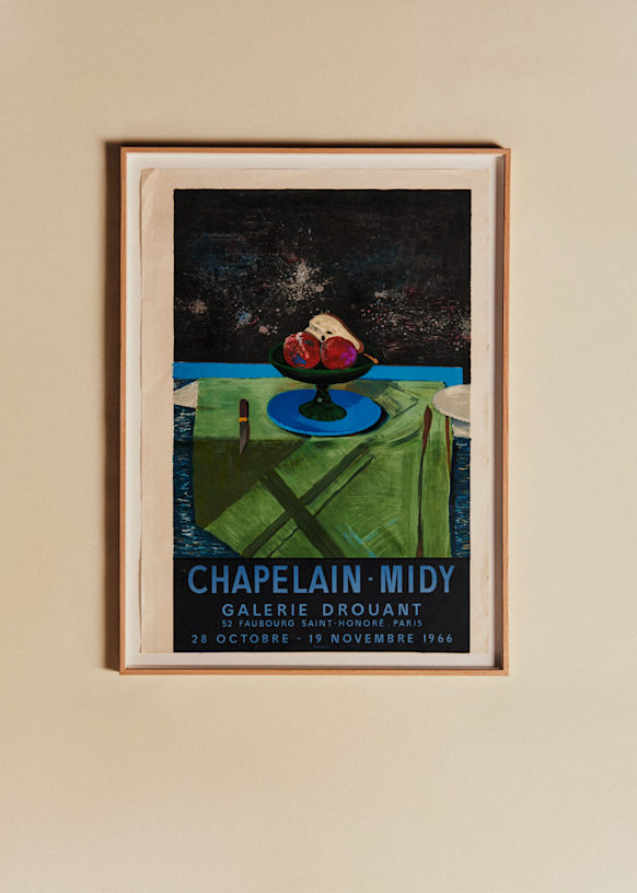Affiche Galerie Drouant, Chapelain-Midy, 1966 - 62,5 x 84,5 cm - Papier ...
