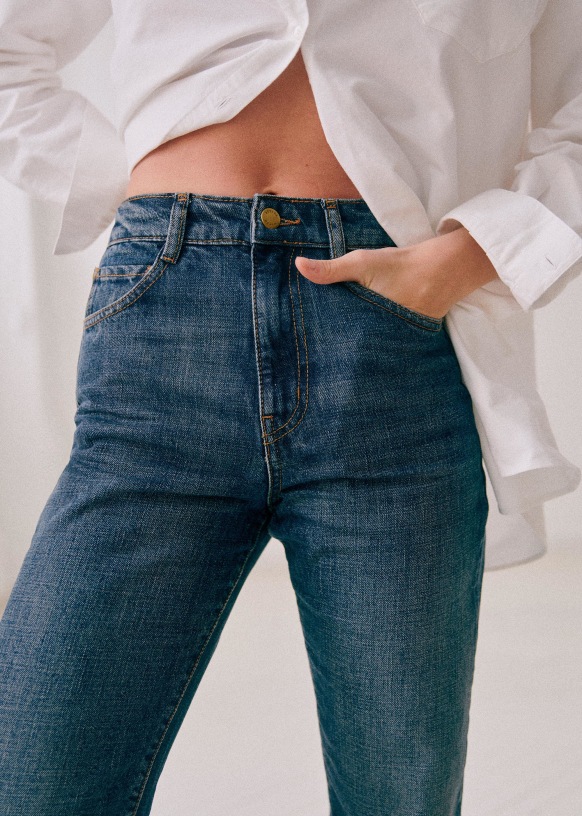 Denim: high-waisted, low-waisted, slim-fit jeans | Women's Fashion | Sézane