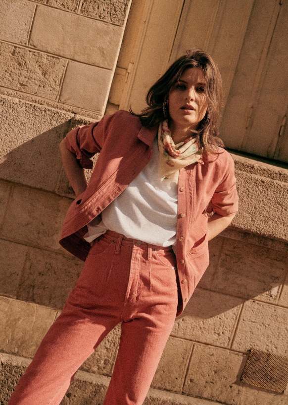 Will Jacket - Kingdom Ecru - Organic Cotton - Sézane