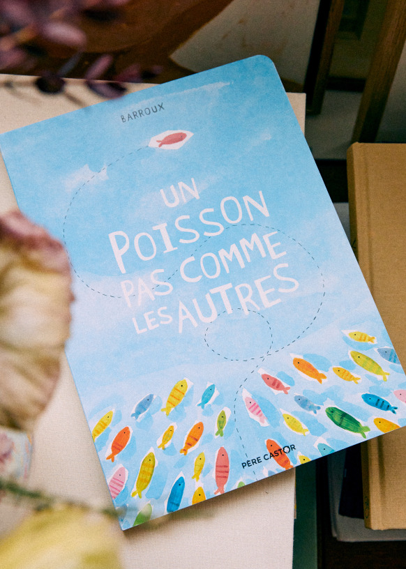 Un poisson pas comme les autres - Barroux - Blanc - Sézane