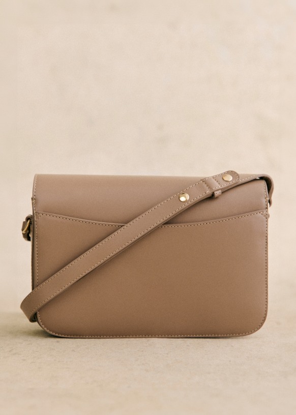 Milo Classic Bag - Smooth Taupe - Smooth cowhide leather - Octobre Éditions