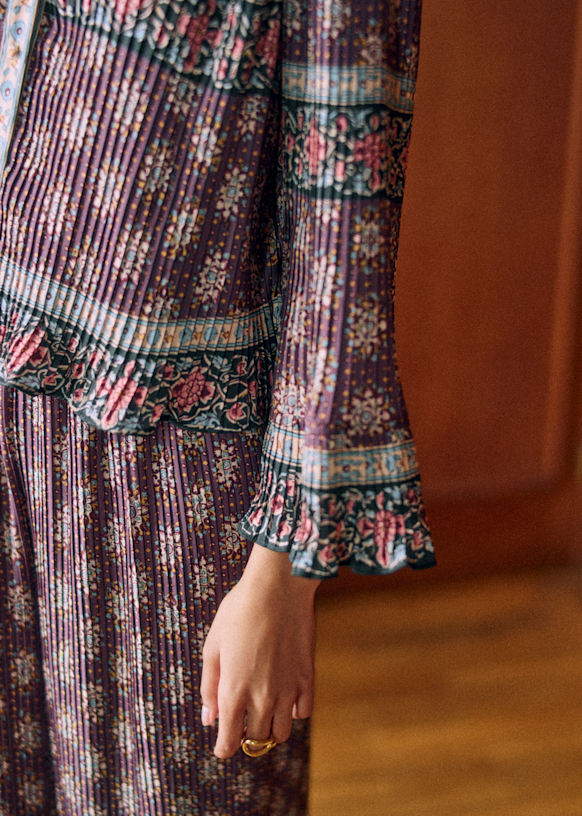 Nelea Blouse - Horam - Recycled polyester - Sézane