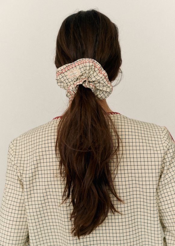 Duo de maxi chouchou - Sézane x Lucia Vergara - Broderies - Coton - Sézane