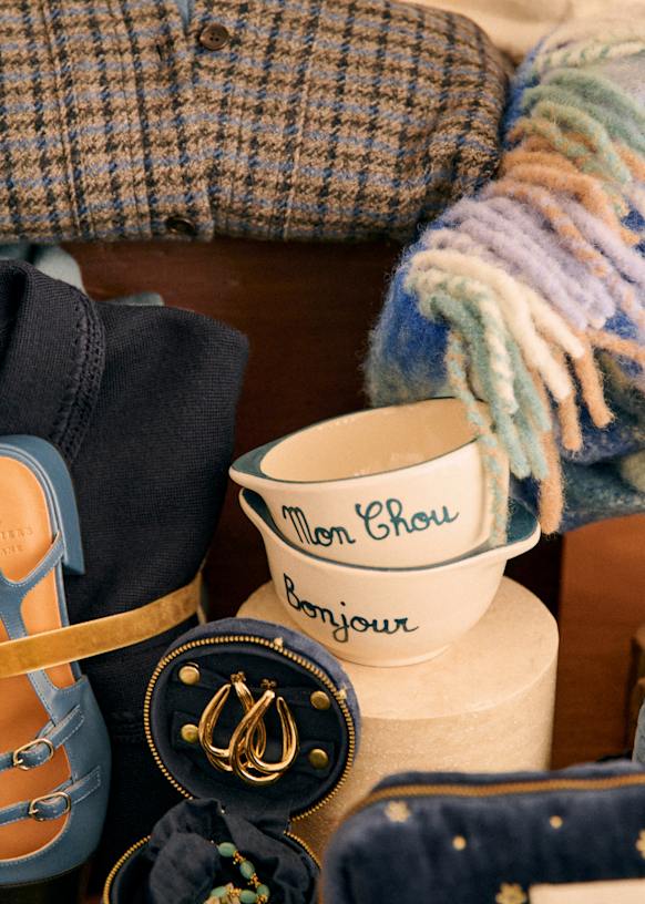 Bonjour Bowl - Sézane x Maison Roussot - Blue - Ceramic - Sézane