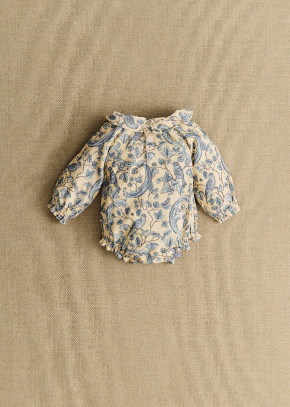 Lina Suit - Petit Sézane x Antoinette Poisson - Blue Birds Print ...