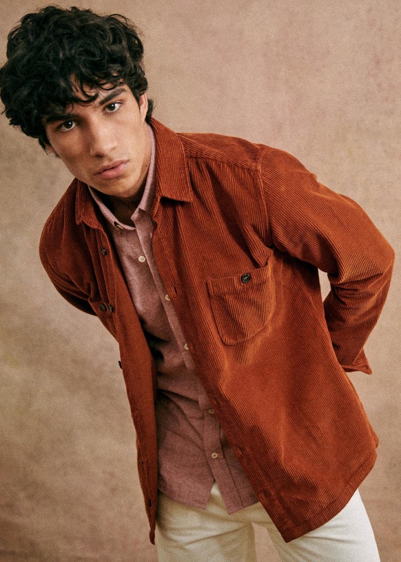 Claggan Shirt - Mottled Grey - Wool - Sézane