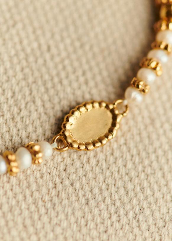 Bracelet Elise - Nacré - Verre - Sézane