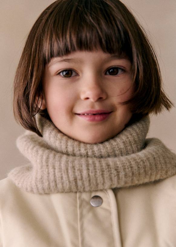 Snood Bernie - Bleu Glacier - Baby Alpaga - Sézane