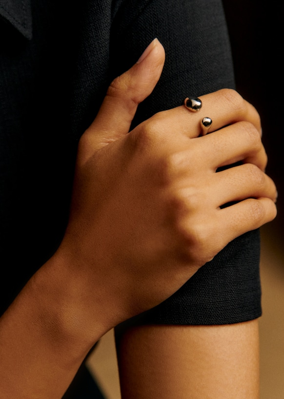 Ama Ring - Gold - Brass - Sézane