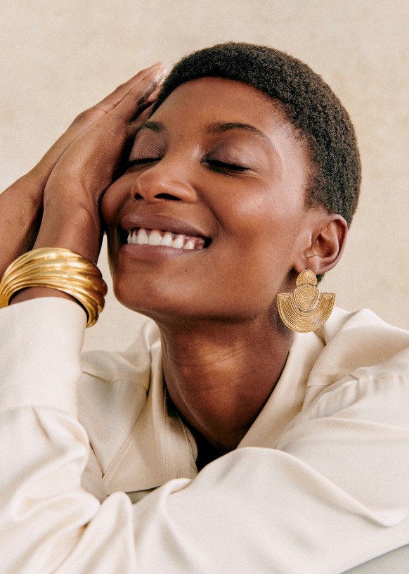 Emile Bracelet - Gold - Majority recycled brass - Sézane