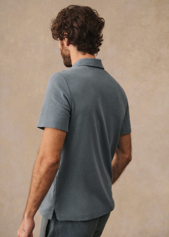 Martin Polo - Steel Blue - Cotton - Octobre Éditions