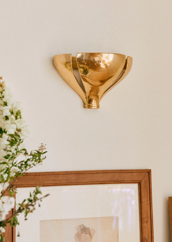 Tenor wall lamp - Brass - Brass - Octobre Éditions