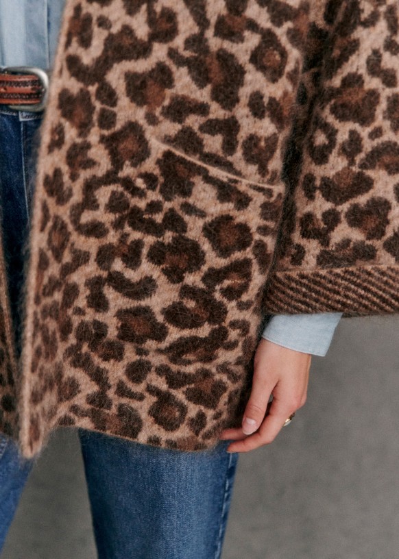 Oscar Jacket - Leopard - Kid mohair - Octobre Éditions