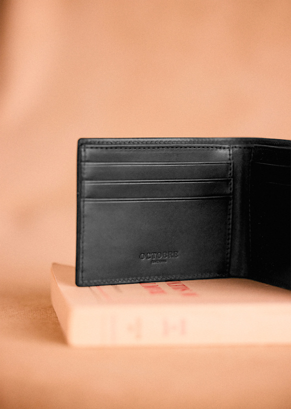 Chris Wallet - Cognac - Bovine leather - Sézane