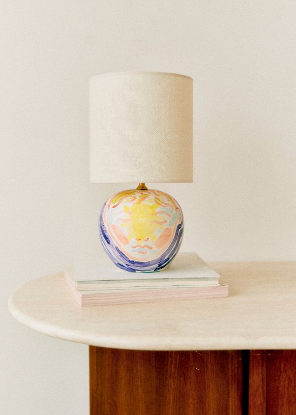 Lampe En Résidence x Jacques Merle - Jardin - Céramique - Sézane