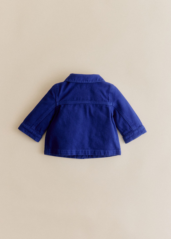 Jacob Jacket - Indigo Blue - Organic cotton - organic textile - Octobre ...