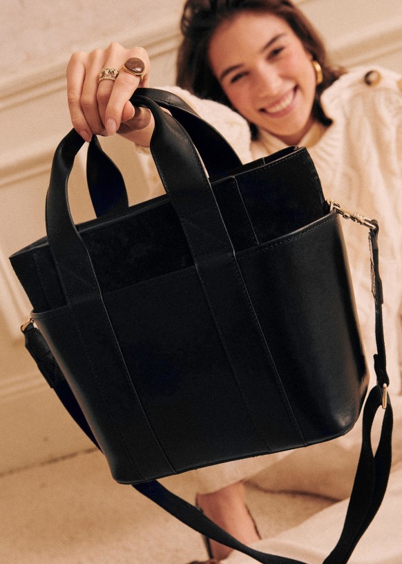 Sacha Bag - Floral - Cotton fabric - Sézane