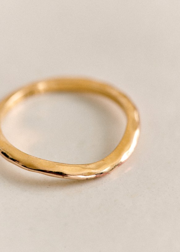 Arthur Thin Ring - Gold - Brass - Sézane