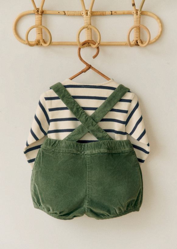 Georgio Bloomer - Chance Green - Organic cotton - organic textile - Sézane