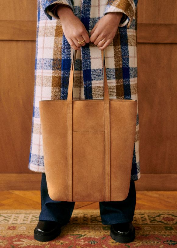 Le Cabas - Camel - Cuir bovin - Sézane