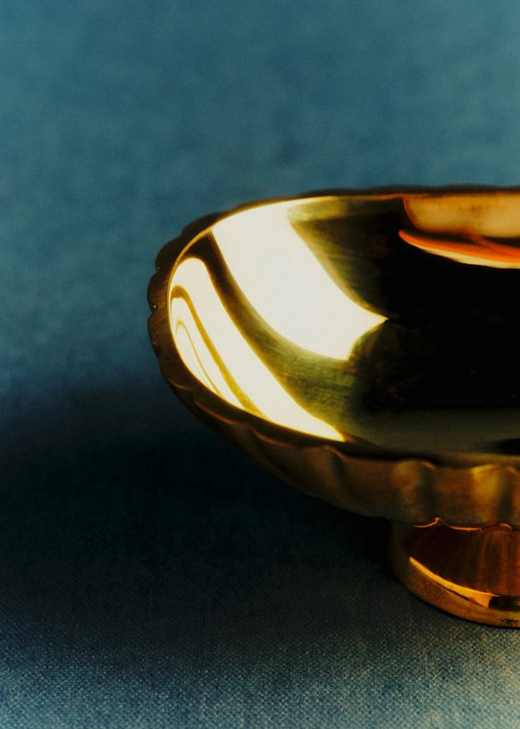 Canellato Decorative Bowl - Brass - Brass - Sézane