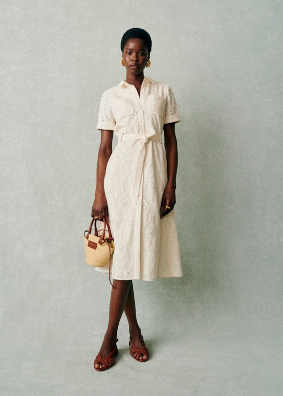 Robe Adèle - Imprimé Calvi - Viscose - Sézane