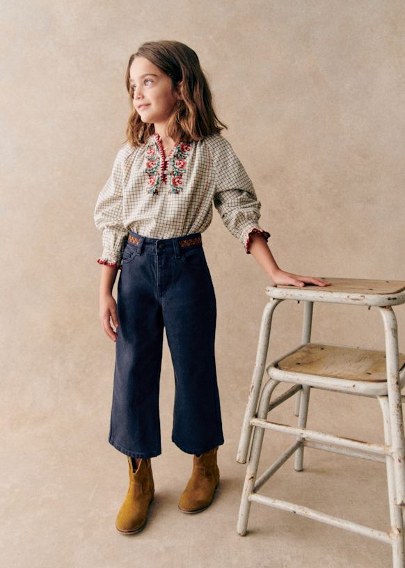 Bluse Suzie - Petit Sézane x Lucia Vergara - Stickereien Clavel ...