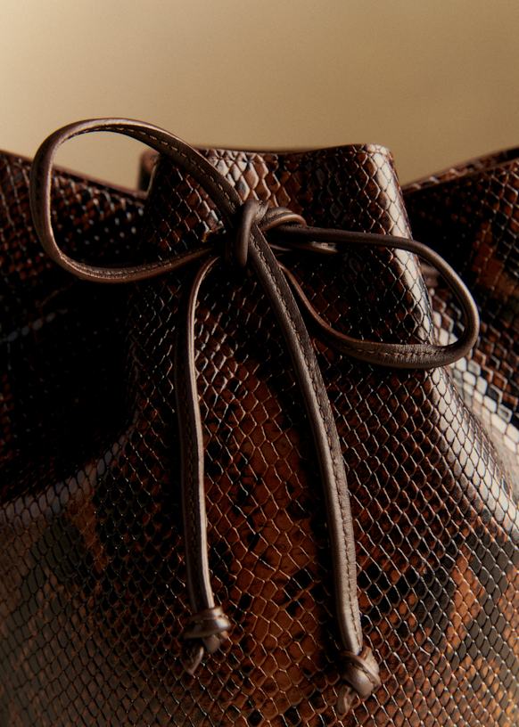 Farrow Mini Bag - Natural heritage - Bovine vegetable tanned leather ...