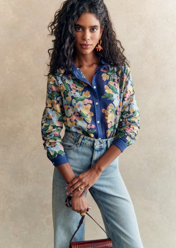 Pierro Shirt - Sézane x Aimie - Pink Tenderness - 0rganic cotton ...