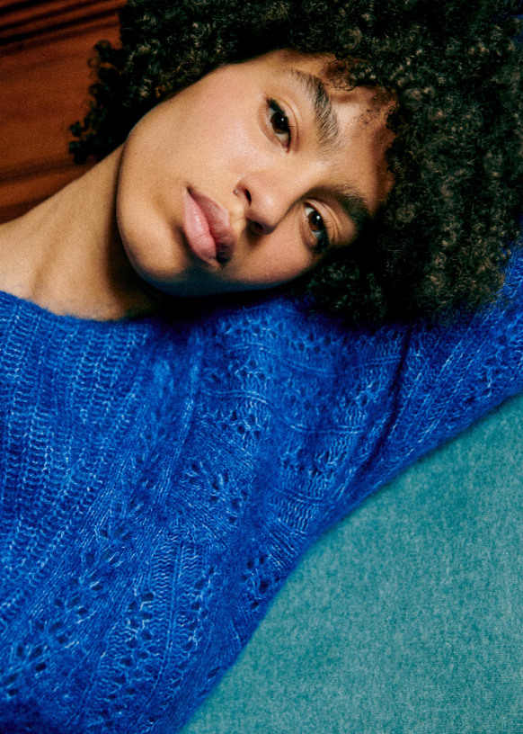 Rosa Jumper - Rosewood - Kid mohair - Sézane