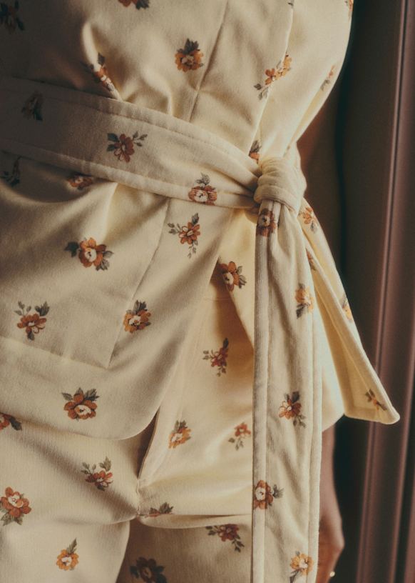 Sebastine Jacket - Shilo Print - Organic cotton - textile made from ...
