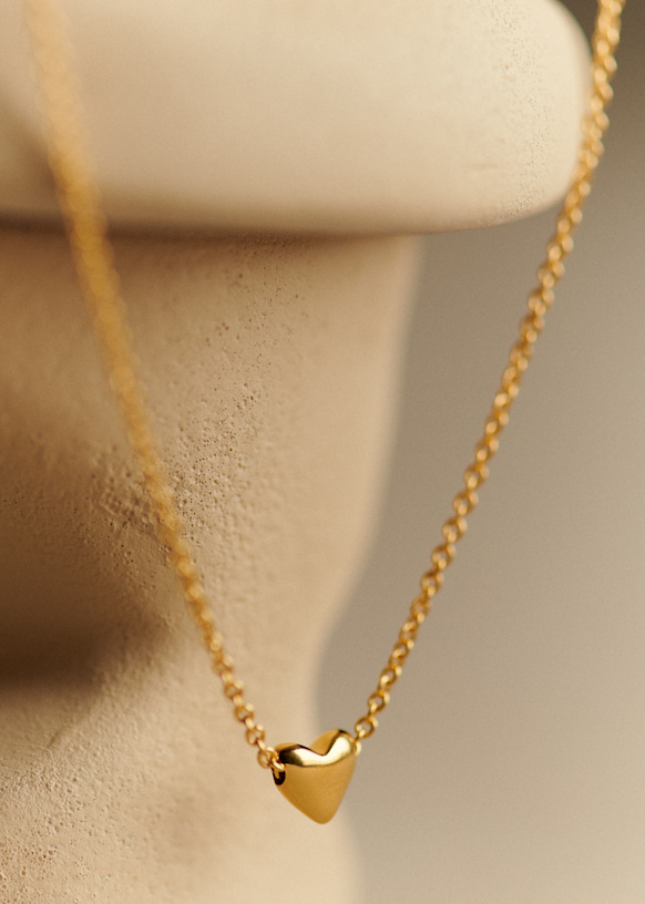 Mathilde Necklace - Gold - Majority recycled brass - Sézane