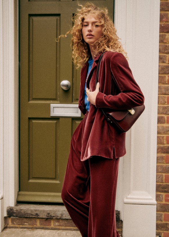 Aliota Jacket - Terracotta - Sézane