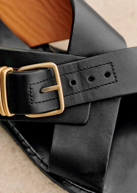 Judith Low Sandals - Khaki python print - Python-embossed cowhide ...