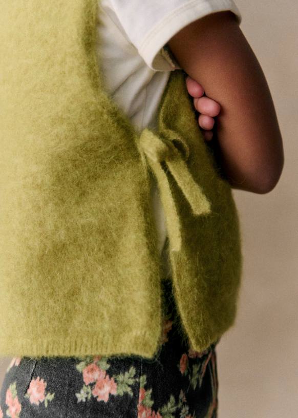 Léandre Jumper - Olive Green - Recycled polyamide - Sézane