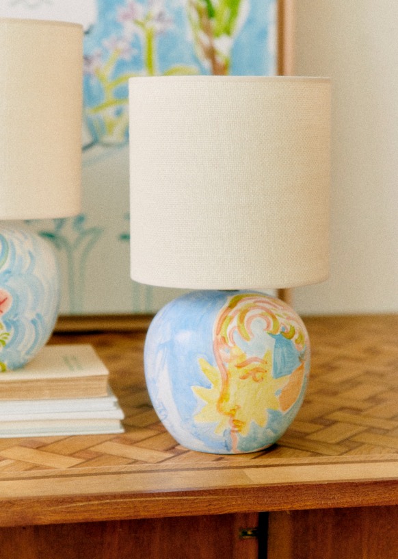 Lampe En Résidence x Jacques Merle - Jardin - Céramique - Sézane