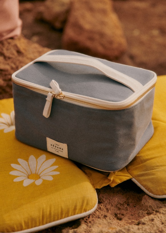 Le vanity - Rose Poudré - Coton recyclé - Octobre Éditions