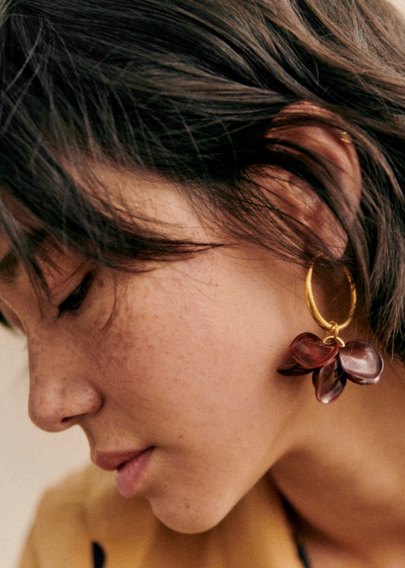 Flora Hoops - Blush - Resin - Octobre Éditions