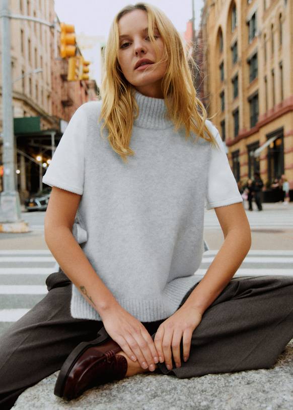 Axel Jumper - Rosewood - Baby Alpaca - Octobre Éditions