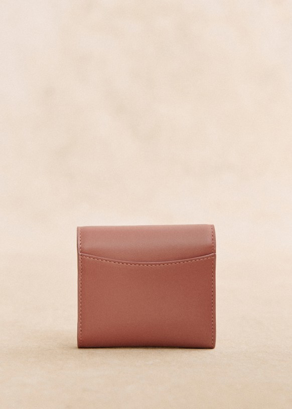 Milo Small Wallet - Smooth Rosewood - Smooth cowhide leather Milo Small Wallet - Smooth Rosewood - Smooth cowhide leather